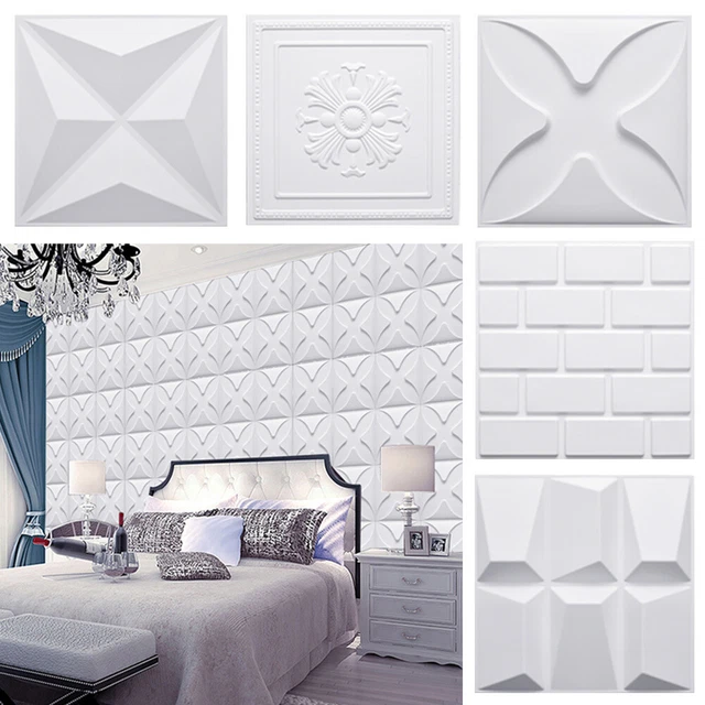 KITCHEN 3D WALL Panels Covering Fibre Cladding Wallpaper Decorative ...