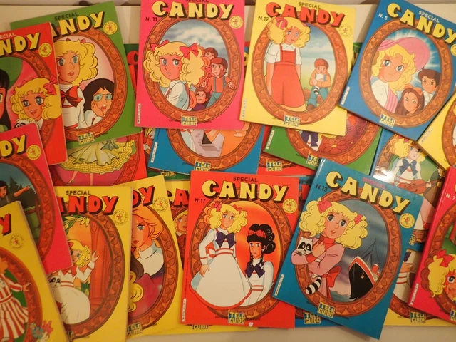 LOT 23 LIVRE spécial Candy n°1 a 29 antenne 2 télé guide club Dorothée ...