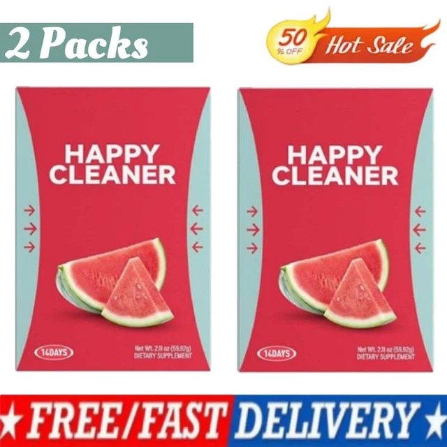 HAPPY CLEANER WATERMELON &Blueberry Electrolyte Powder 14 Day Supplemen ...