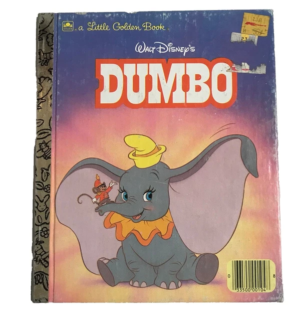 WALT DISNEY'S DUMBO 1988 ( A Little Golden Book ) £8.95 - PicClick UK