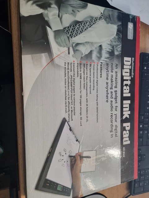 MULTIMEDIA DIGITAL INK Pad A4 Size for Windows Vista Digital Note ...