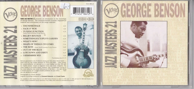 GEORGE BENSON -VERVE Jazz Masters 21- CD Verve Records near mint $10.82 - PicClick AU