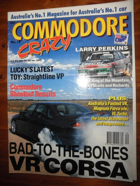 COMMODORE CRAZY #15 VR Corsa HDT VU Magnum VK VN VR Statesman LP 93 ...