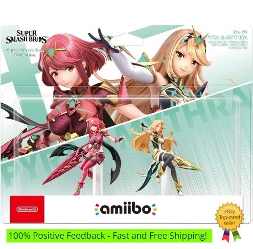 SUPER SMASH BROS. Series Pyra and Mythra amiibo 2-Pack PREORDER SOLD ...