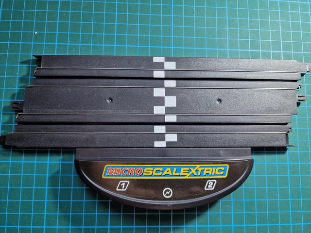 MICRO SCALEXTRIC POWER Base Track + Power Transformer & 2 x Controllers ...