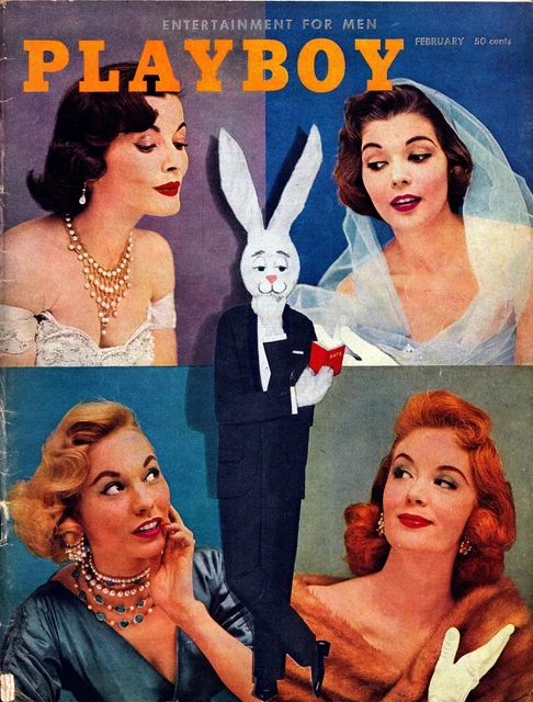 PLAYBOY MAGAZINE FEBRUARY 1956 - Marguerite Empey, Jayne Mansfield. £22 ...