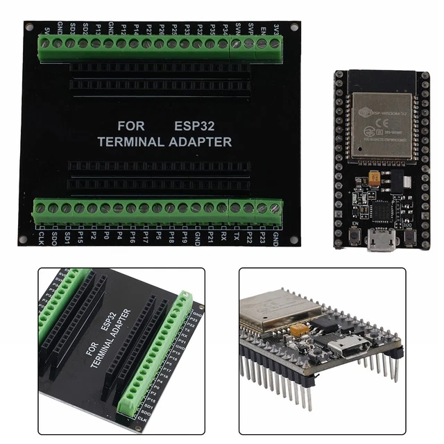 ESP32 ESP32S CP2102 carte de développement/carte d'extension 2,4 GHz ...