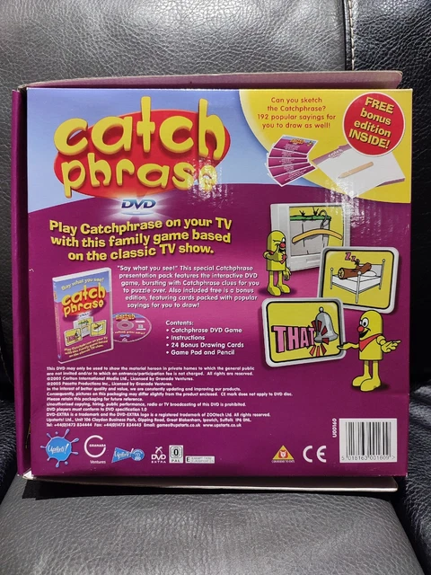 CATCHPHRASE INTERACTIVE DVD Game 2005 Edition Complete Say What You See ...