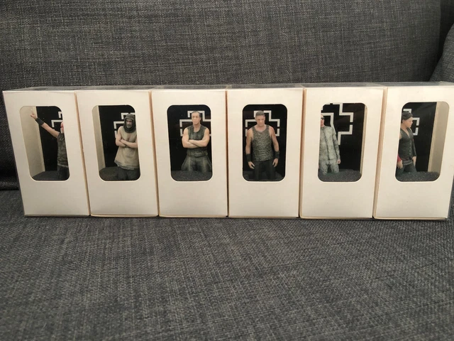 RAMMSTEIN 3D FIGURE set completo nella confezione originale - edizione ...