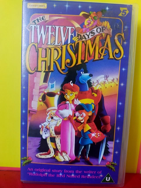 THE TWELVE DAYS Of Christmas Channel 5 Pal Vhs Video Kids Children £5. ...
