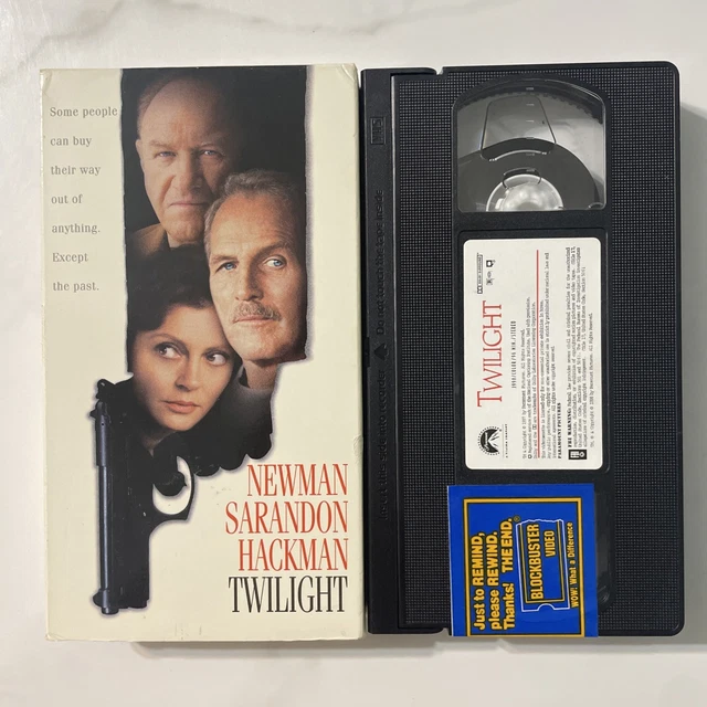 TWILIGHT (VHS, 1998) Gene Hackman, Susan Sarandon, Paul Newman ~ BUY 2 ...