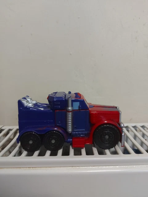 2008 TRANSFORMERS OPTIMUS Prime Truck Flame Design Hasbro Tomy Autobot ...