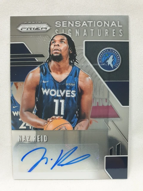 2019-20 PANINI PRIZM Naz Reid Auto Signatures Autographe Jh EUR 3,91 ...