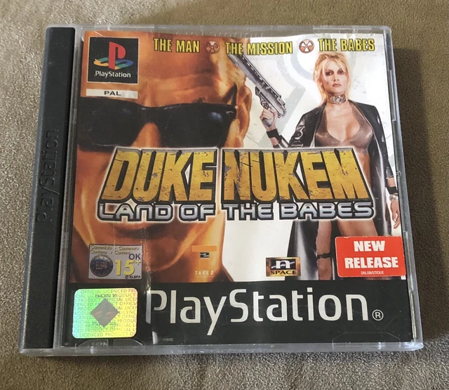 DUKE NUKEM: LAND Of The Babies - PlayStation 1 Game - PS1 - Missing ...