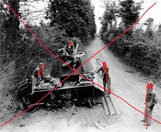 FOTO/PHOTO 1089,PANZER,TANK, WW2, k.o. Panther , France EUR 1,00 ...