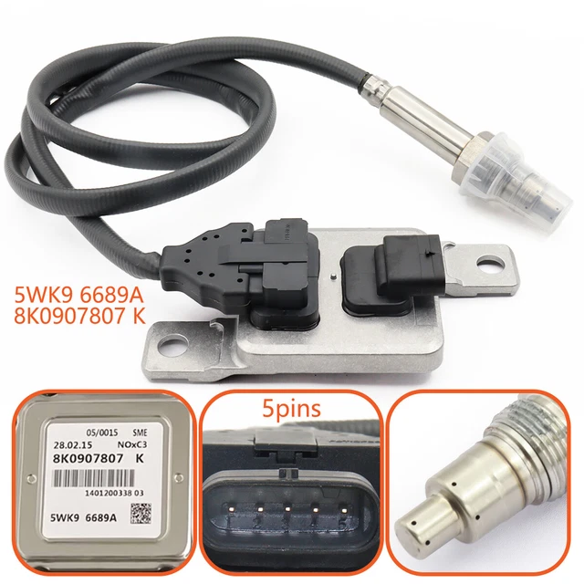 NOX SENSOR 8K0907807K for VW Touareg 3.0 TDI Audi A4 A6 A7 5WK96689A ...