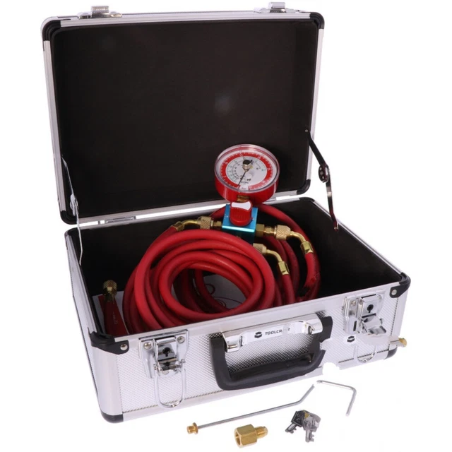 KIT PROVA TENUTA CLIMATIZZATORI R134-1234YF kit test tenuta EUR 417,05 ...