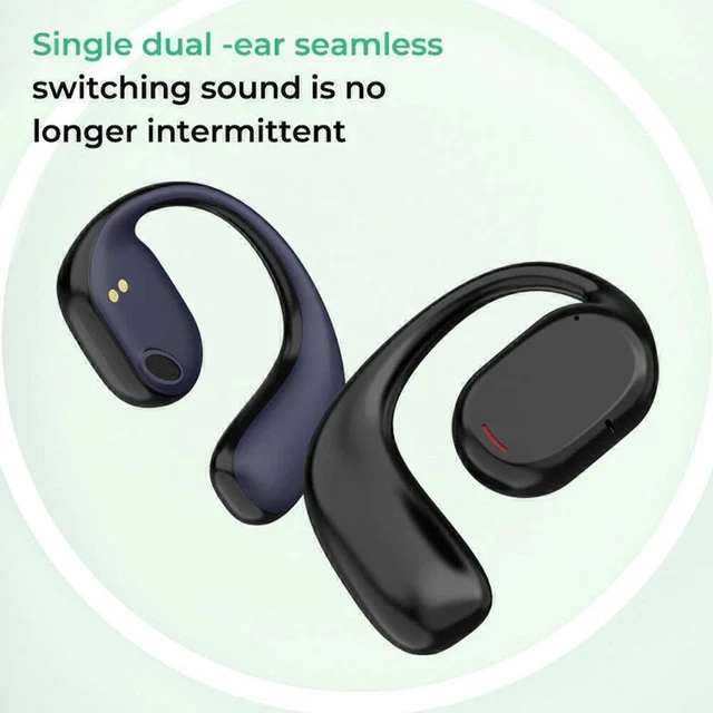 OHRCLIP KOPFHÖRER BLUETOOTH Wireless Knochenleitung Ohrhörer Sport Headset EUR 12,82 - PicClick DE