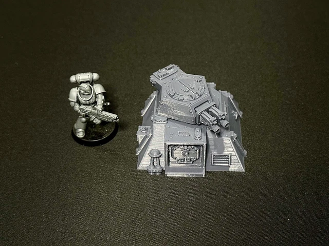 IMPERIAL TURRET HEAVY Bolter - Scenery Terrain Warhammer 40k EUR 7,28 ...