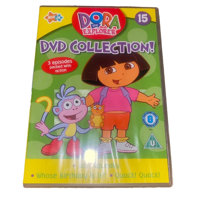 DORA THE EXPLORER #15 DVD Collection 3 Episodes Packed With Action 2007 ...