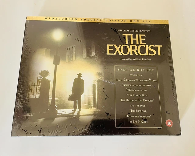 THE EXORCIST SPECIAL edition box set (VHS 1999) Brand new. PAL VHS ...