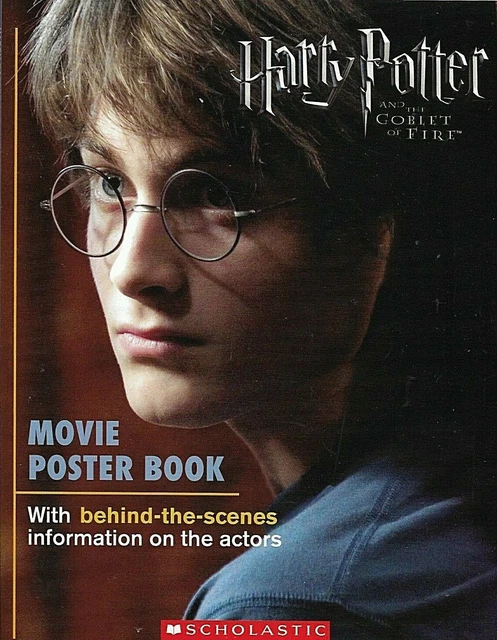 HARRY POTTER AND the Goblet of Fire Movie Poster Book/Daniel Radcliffe ...