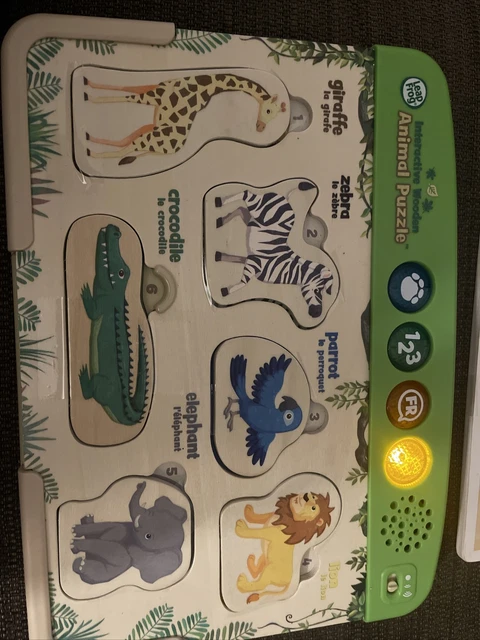 LEAP FROG INTERACTIVE Wooden Animal Puzzle Plus Breakfast! £10.00 ...