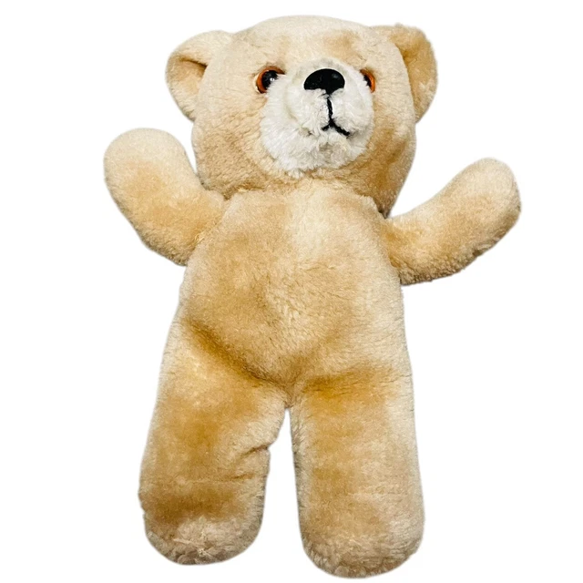 APPLAUSE VINTAGE PLUSH Teddy Bear Light Brown 23cm Soft Cuddly Toy £6. ...