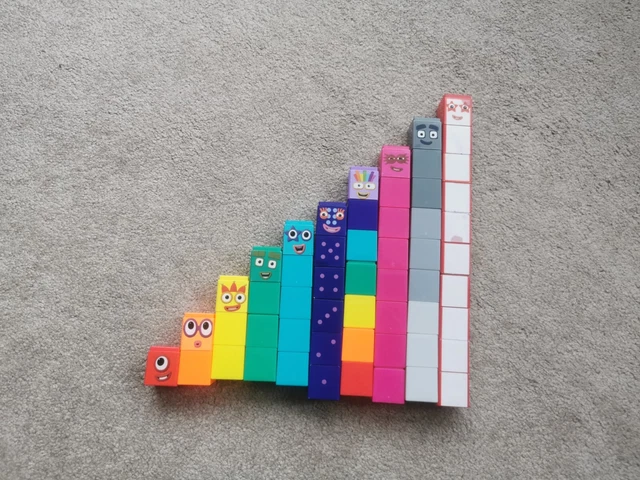 CBEEBIES NUMBERBLOCKS TOYS Blocks Number blocks 1 to 10 Mathlink ...