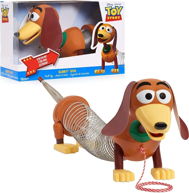 DISNEY PIXAR TOY Story Original Slinky Dog Pull Along Strech Brand New ...