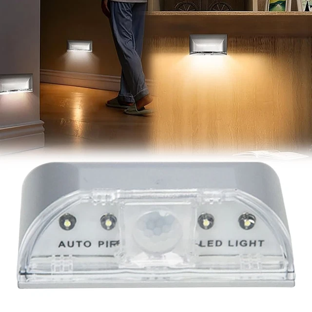 LED WIRELESS DOOR Keyhole Lamp Auto PIR Motion Sensor Detector Light ...