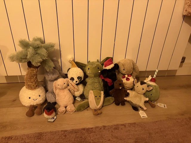 JELLYCAT BUNDLE £414.70 - PicClick UK