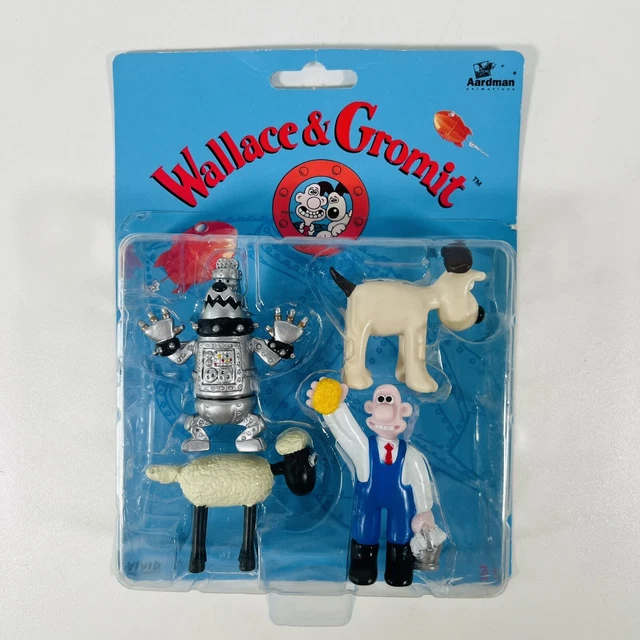 WALLACE & GROMIT Playhouse Figures A Close Shave BNIB Robot Preston £29 ...