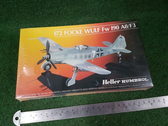 HELLER HUMBROL 80235 1.72 Focke Wulf Fw 190 A8/F3 Boxed New Sealed kit ...