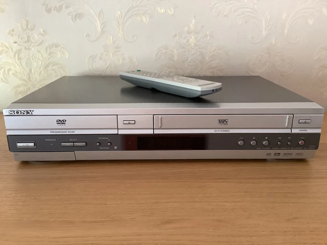 COMBINE LECTEUR DVD/VHS SONY SLV-D990. Telecommande d'origine. EUR 120 ...