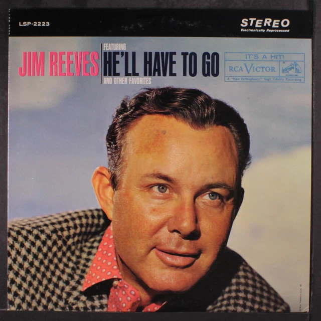 JIM REEVES : he'll have to go RCA 12" LP EUR 19,68 - PicClick FR