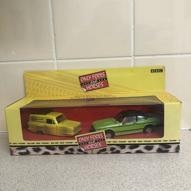 ONLY FOOLS AND horses Corgi Van And Car Set £1.20 - PicClick UK