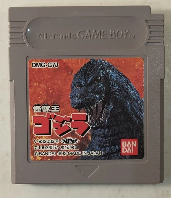 KAIJUU-OH GODZILLA (NINTENDO Game Boy GB, 1993) Japan Import EUR 74,46 ...