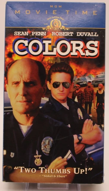 COLORS (VHS, 1999, Movie Time) Sean Penn Robert Duvall Used. £3.58 ...