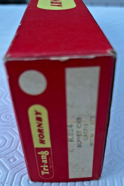 TRIANG HORNBY R624 OO BR(SR) Mk1 Buffet Car Coach S1851 White Tables ...