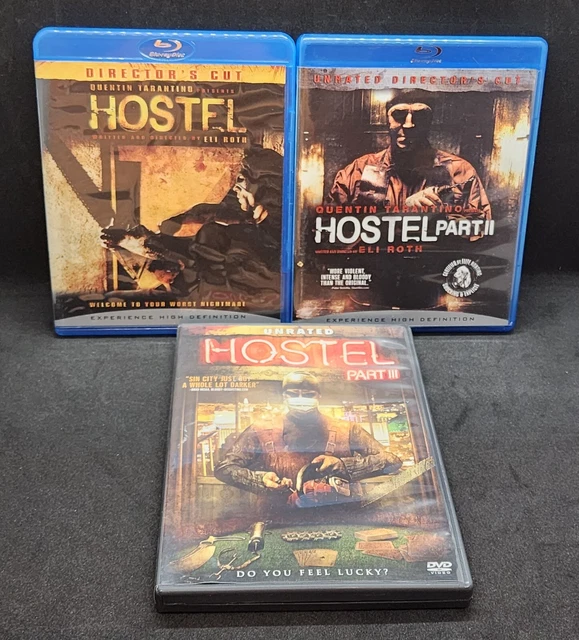 HOSTEL / HOSTEL - Part II / Hostel - Part III Triple Pack Blu-ray + DVD ...