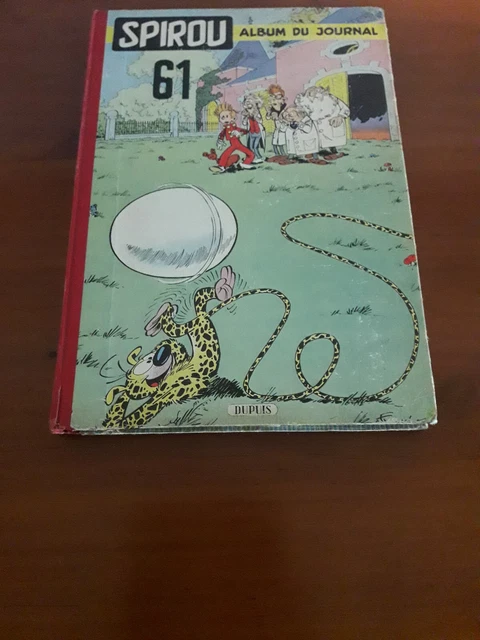 ALBUM DU JOURNAL SPIROU N°61 de 1957 très bon état EUR 35,00 - PicClick FR