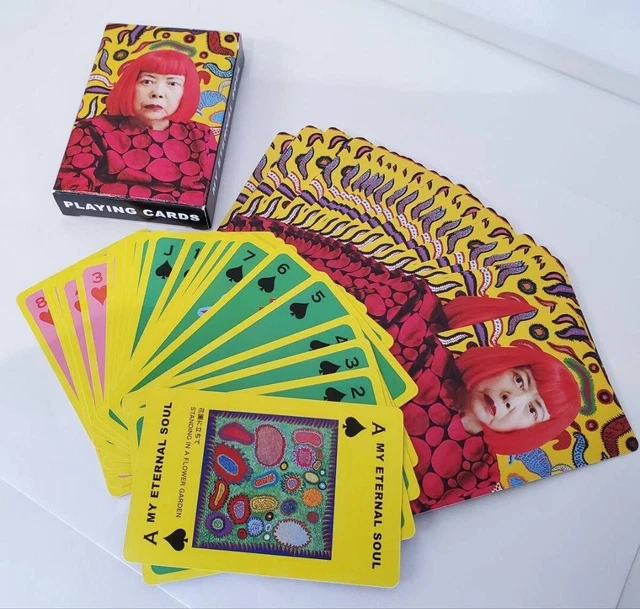 YAYOI KUSAMA PLAYING Cards Art Collection with sealed NEW LIMITED 2017 ...