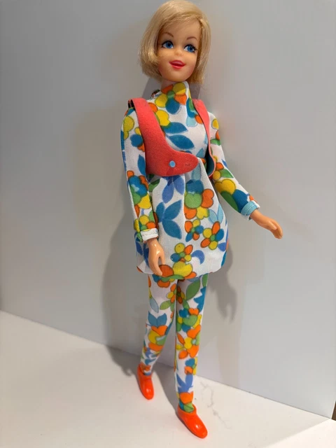 BARBIE FRANCIE VINTAGE 1970 Mod Era #1239 Bloom Zoom Fashion, Doll Sold ...