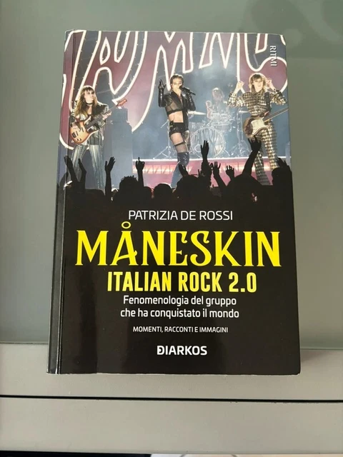 MANESKIN RARE LIVRE En Italien "Maneskin Italian Rock 2.0" 160 Pages ...