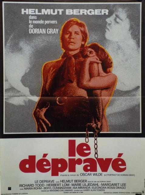 &LE DÉPRAVÉ& AFFICHE 1970 (Helmut BERGER, Marie LILJEDAHL) 40x60cm EUR ...
