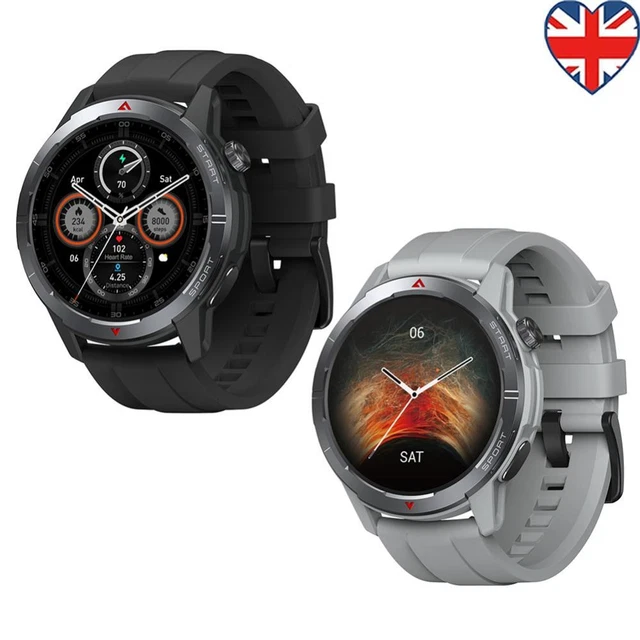 GPS SMARTWATCH OUTDOOR Sports Watch Built-in Dual-band GNSS Health ...