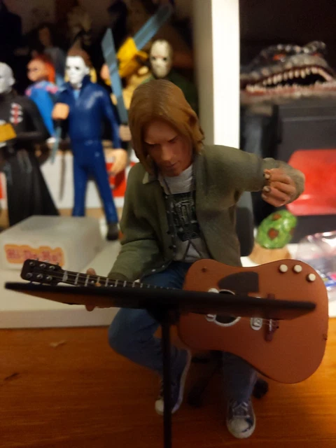 NECA KURT COBAIN Unplugged Action Figure NECA End of Music 2006 Unboxed ...