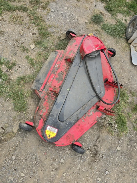 WESTWOOD COUNTAX RIDE on mower cutting deck shell 42" triple blade £650 ...