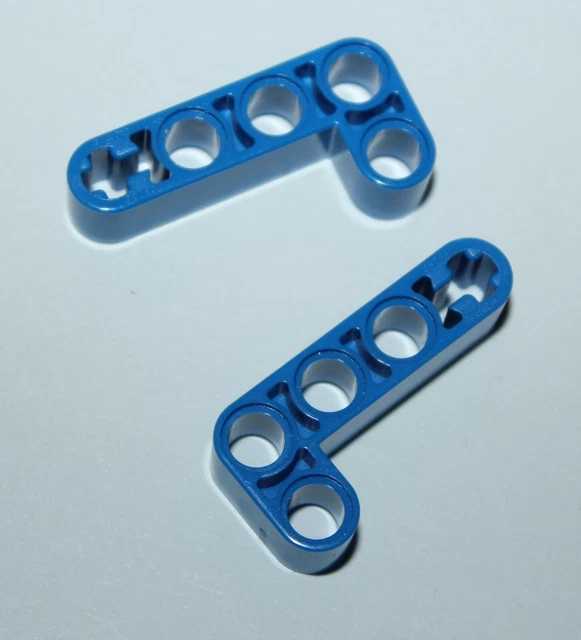 LEGO TECHNIC BLUE Liftarm 2x4 L-Shape Thick 32140/set 8052 8433 9446 ...